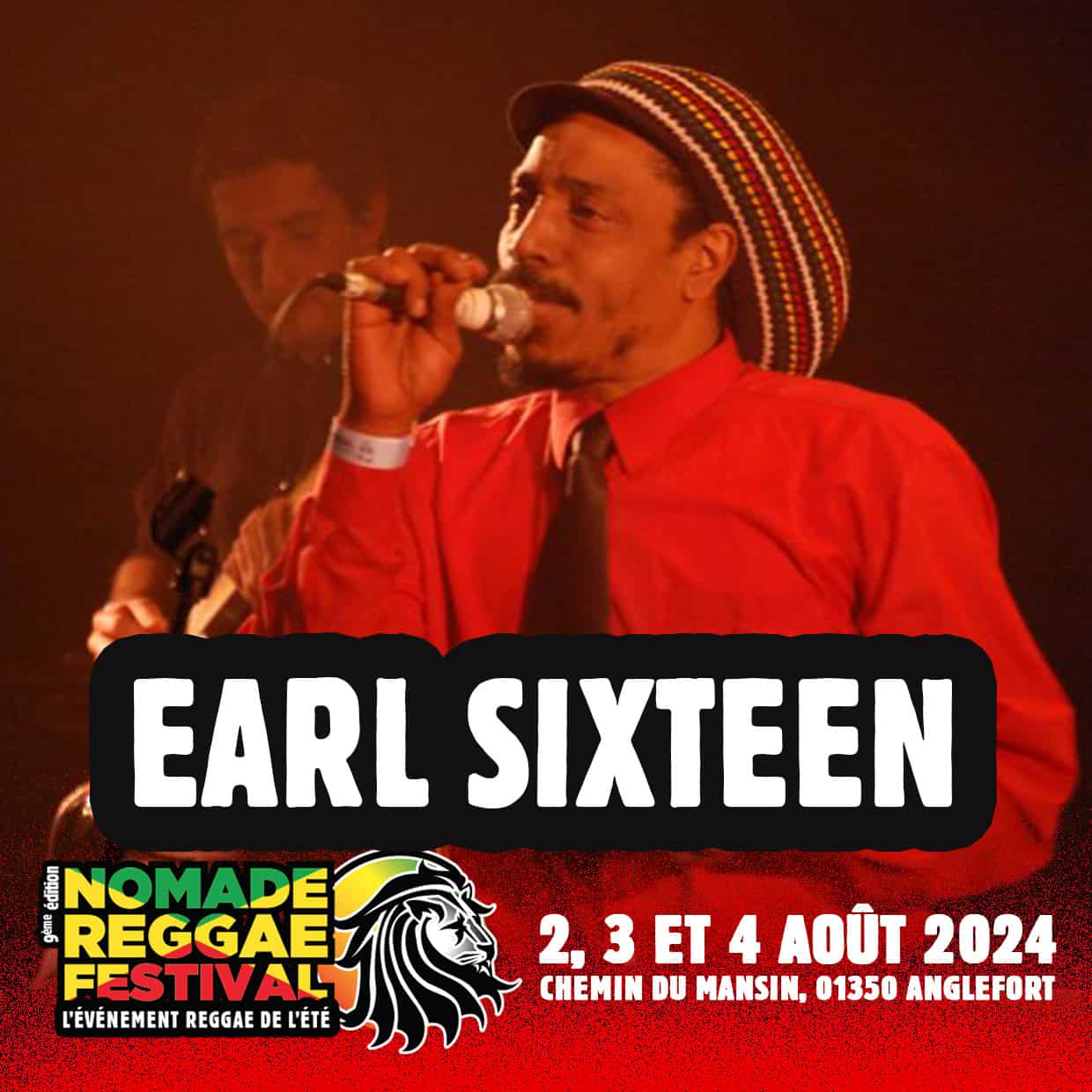 EARL SIXTEEN - Nomade Reggae Festival site officiel