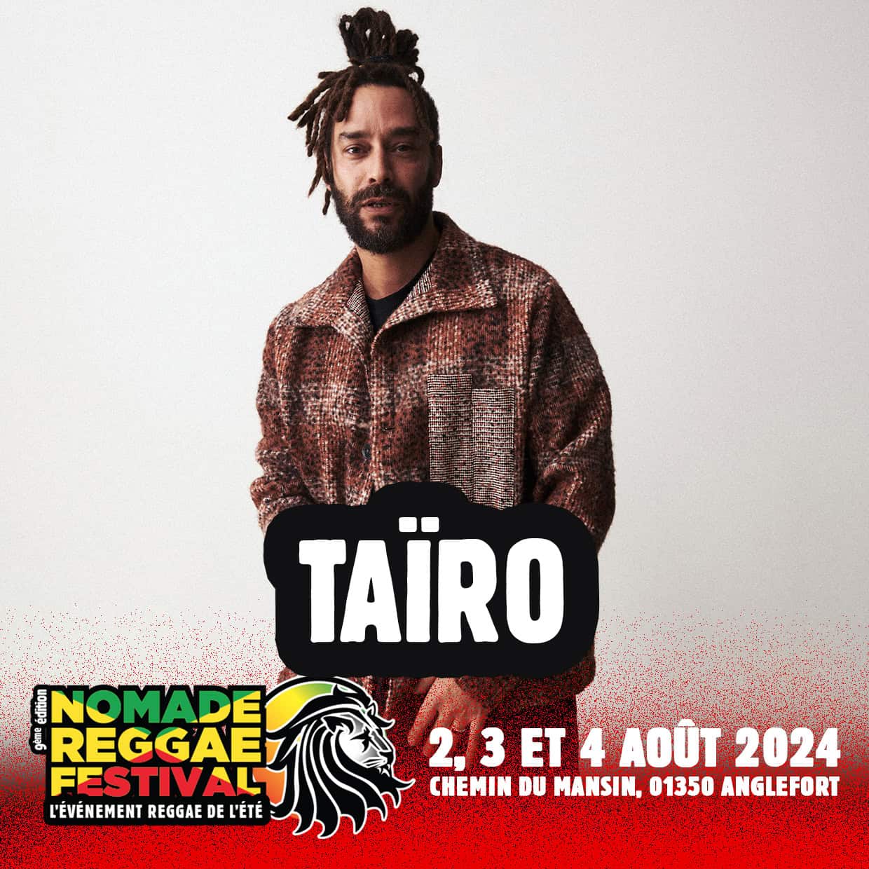 TAÏRO - Nomade Reggae Festival site officiel