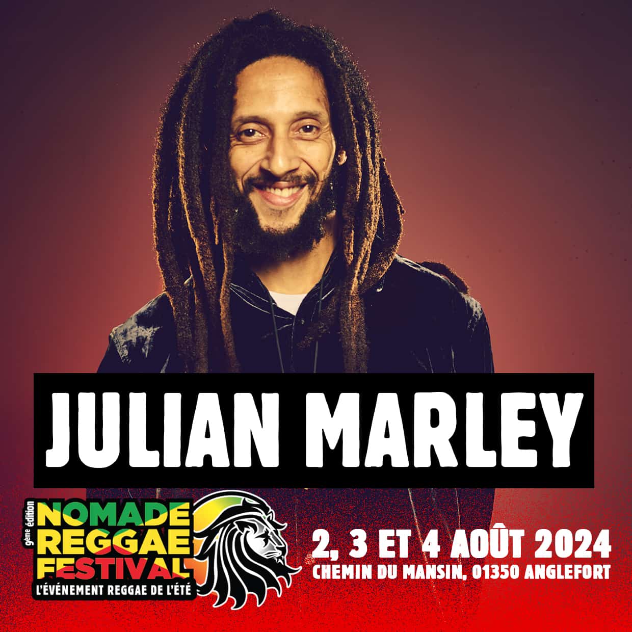 JULIAN MARLEY - Nomade Reggae Festival site officiel